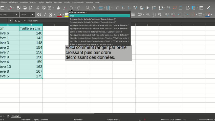 tri_croissant_decroissant - Sciences & Technologies